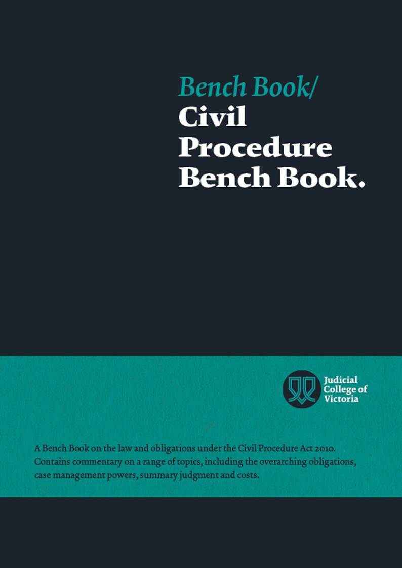 Civil Procedure Bench Book - BarNet Jade