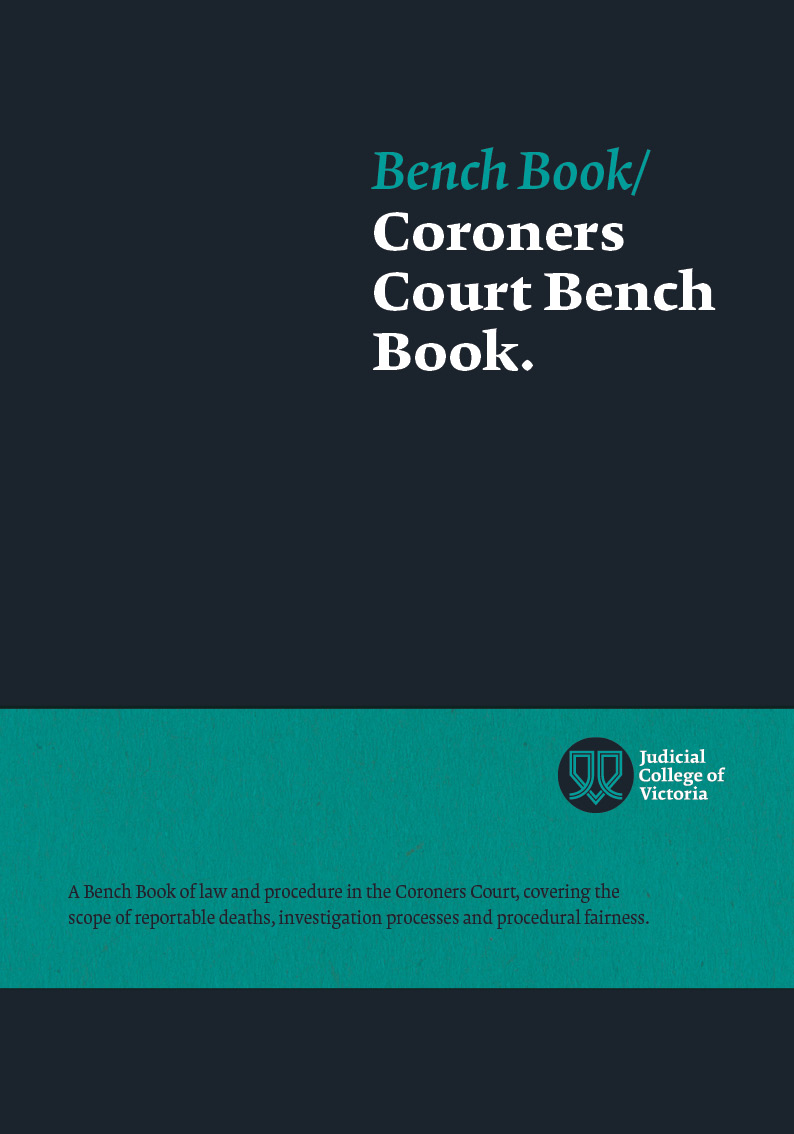 Coroners Court Bench Book - BarNet Jade
