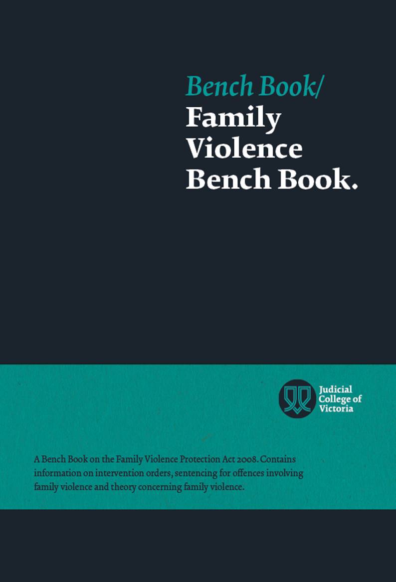 Family Violence Bench Book - BarNet Jade