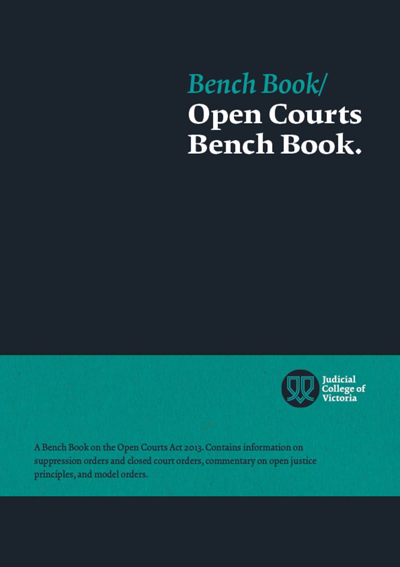Open Courts Bench Book - BarNet Jade